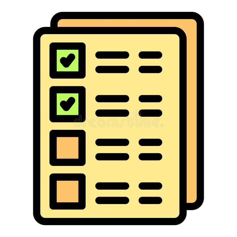 Completing Tasks on Checklist with Check Marks on Clipboard Stock ...