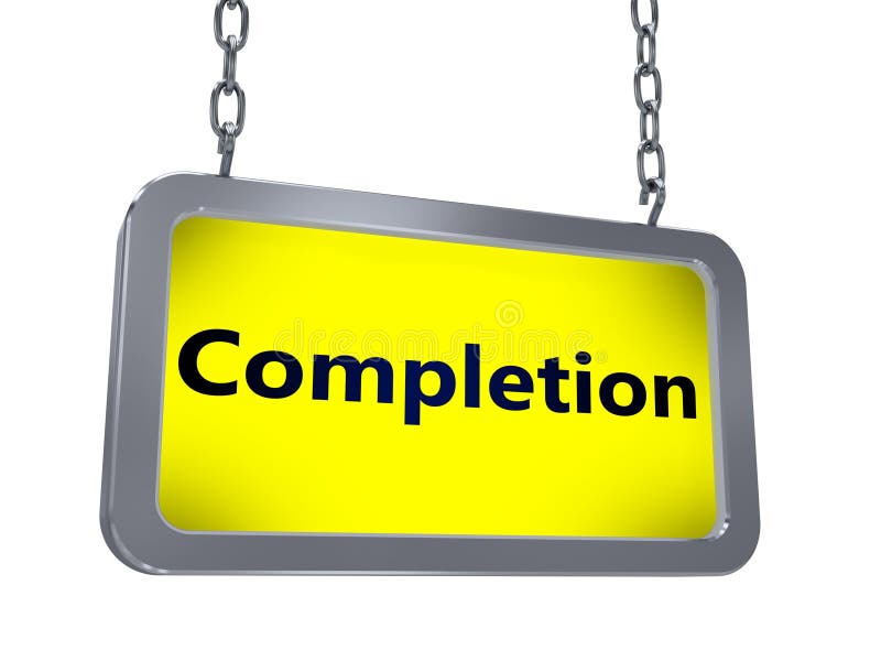 Completion Stock Illustrations – 7,319 Completion Stock Illustrations ...
