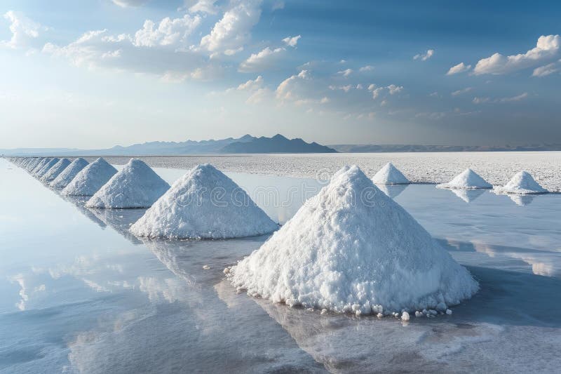 Complex Active Salt Structures. Generate Ai Stock Image - Image of ...