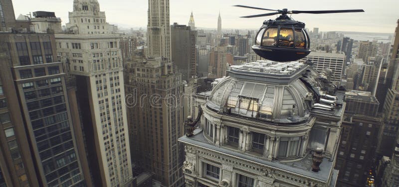 A Complex Air Conditioning System, Featuring Metal Pipes, is Visible in ...