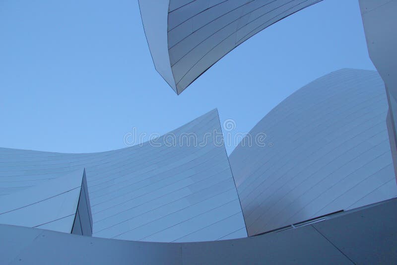 Complex Architecture, Reflective, Undulating Organic Forms Editorial ...