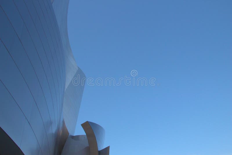 Complex Architecture, Reflective, Undulating Organic Forms Stock Photo ...