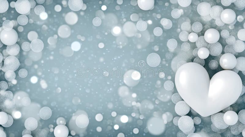 Complex Arrangement of Water Molecules Illustrated Against a Soothing ...