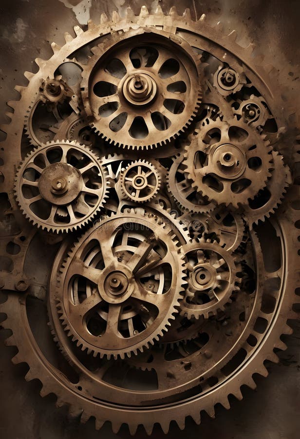 Clockwork Complexity stock photo. Image of gears, steampunk - 309396252