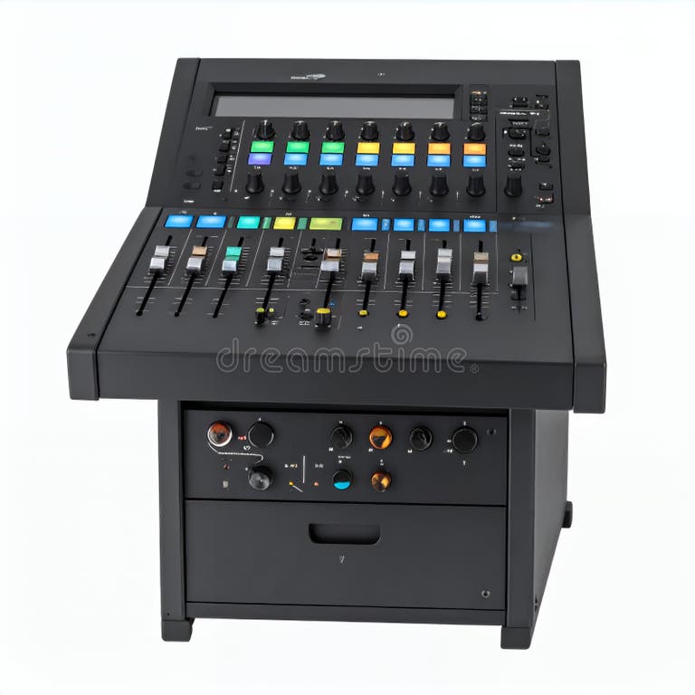 Complex Audio Mixing Console for Professional Studio Environment ...