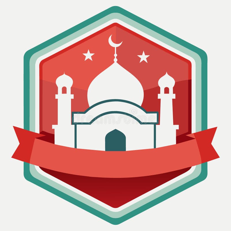 Complex, Balanced Vector Illustration Inspired by Islamic Aesthetics ...