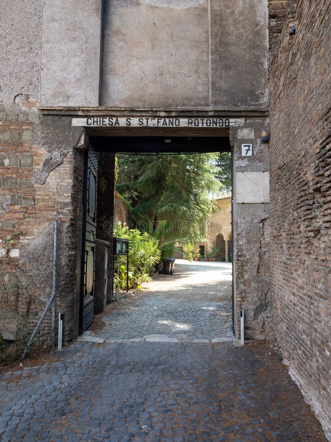 The Complex and Basilica of St. Stephen in the Round on the Celian Hill ...