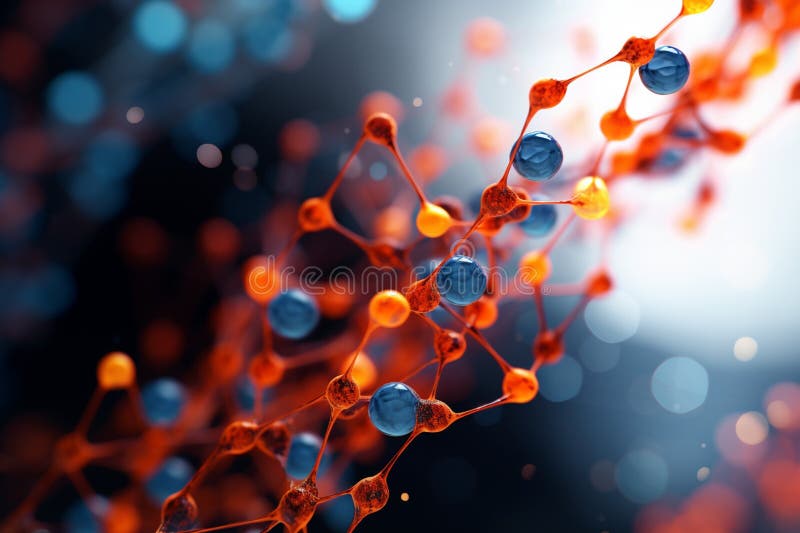 A Complex Biological Gene Structure Visualized through 3D Rendering ...