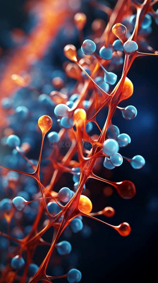 A Complex Biological Gene Structure Visualized through 3D Rendering ...