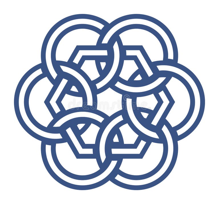 Continuous Interwoven Loops Stock Illustrations – 12 Continuous ...