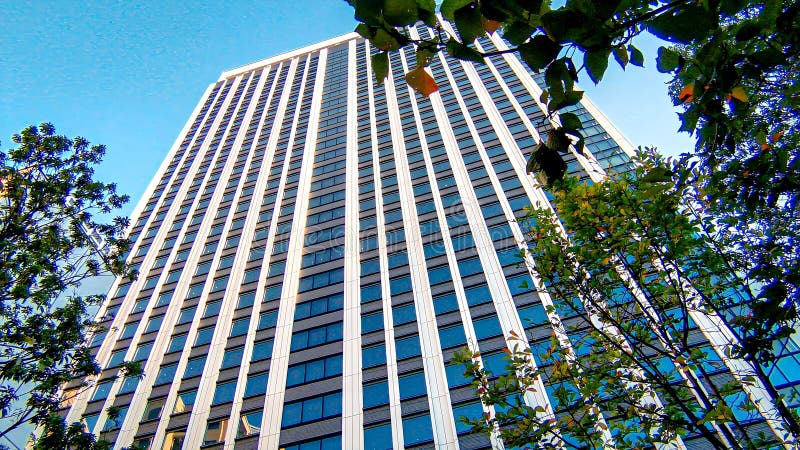 Complex Building Kamiyacho Trust Tower Editorial Photo - Image of ...