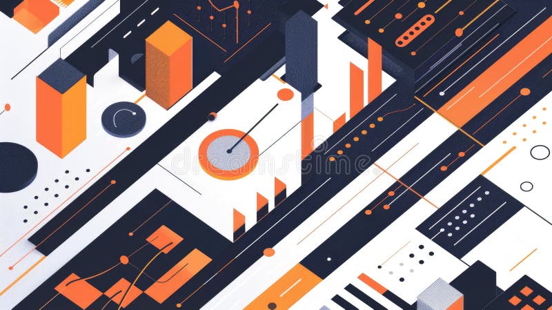 Complex Business Application Website with Statistic Infographic Design ...