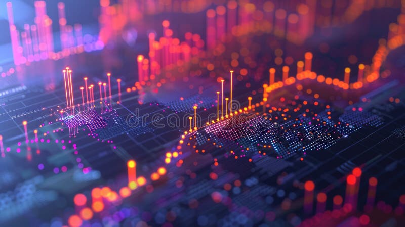 Complex Business Graph Present Statistic Infographic Design for ...
