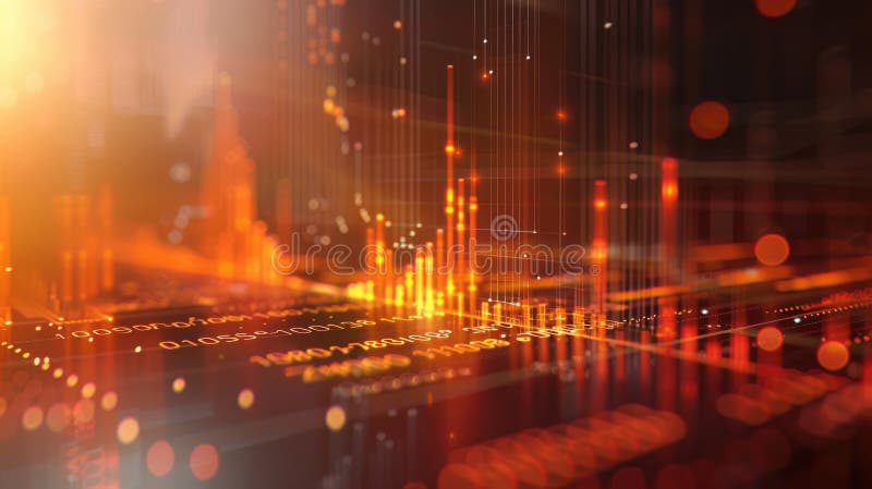 Complex Business Graph Present Statistic Infographic Design for ...