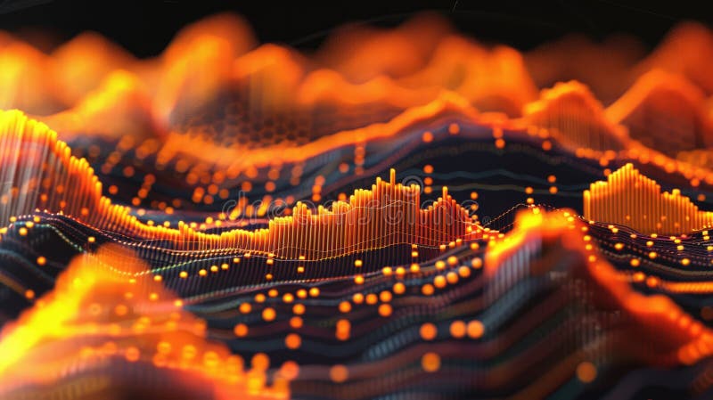 Complex Business Graph Present Statistic Infographic Design for ...