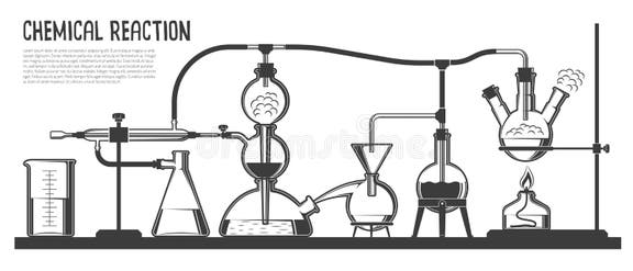 Complex Chemical Reaction Stock Illustrations – 961 Complex Chemical ...