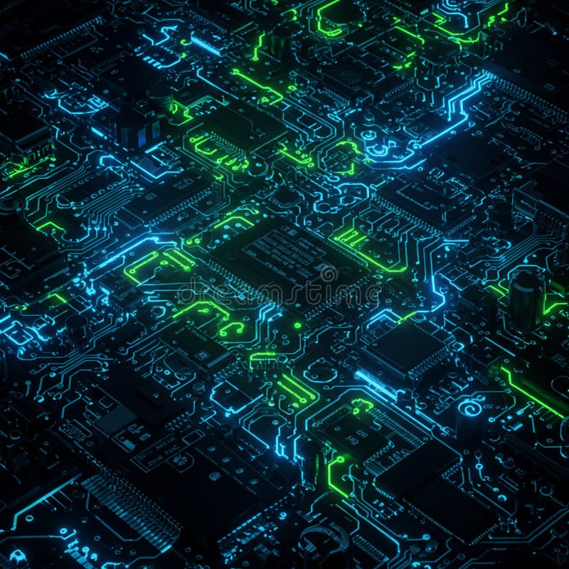 Complex Circuit Board Stock Illustrations – 11,600 Complex Circuit ...