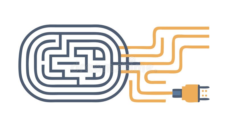 Complex Circuit Pathway, Advanced Data Routing, Vector Design ...