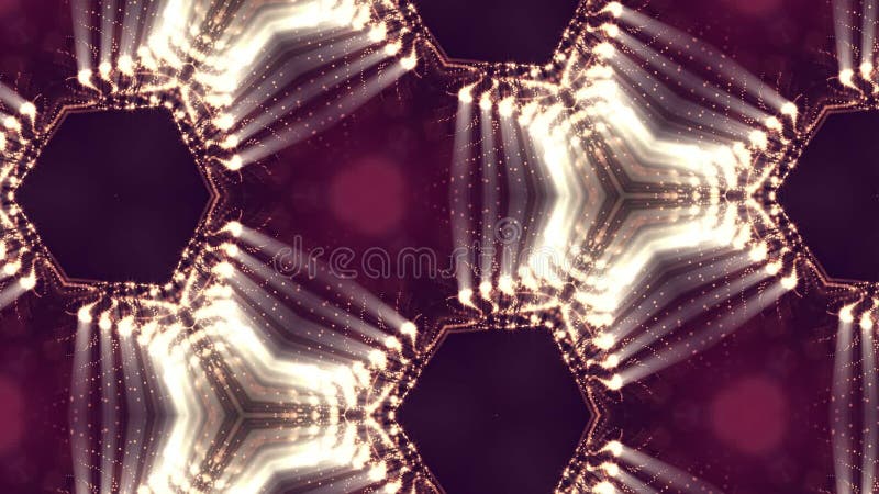 Complex Red Composition of Particles that Form Cells. 3d Looped ...
