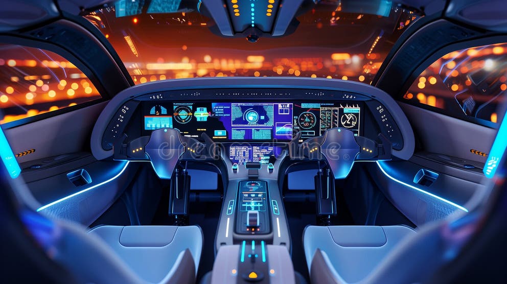 Complex Control Panels Feature Bright Displays and Automation Systems ...