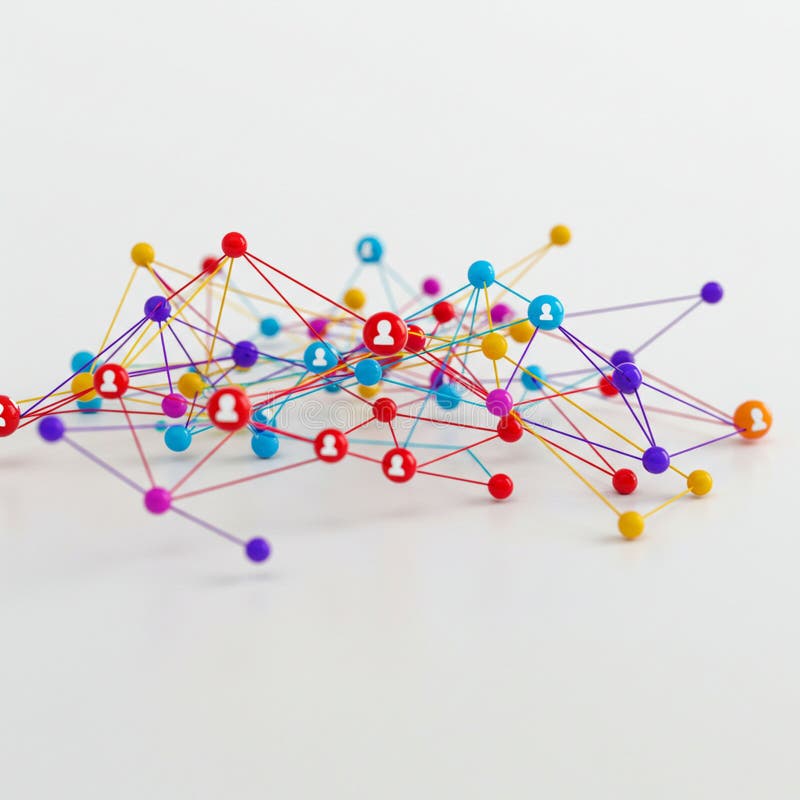 Connected Balls Network Stock Illustrations – 304 Connected Balls ...