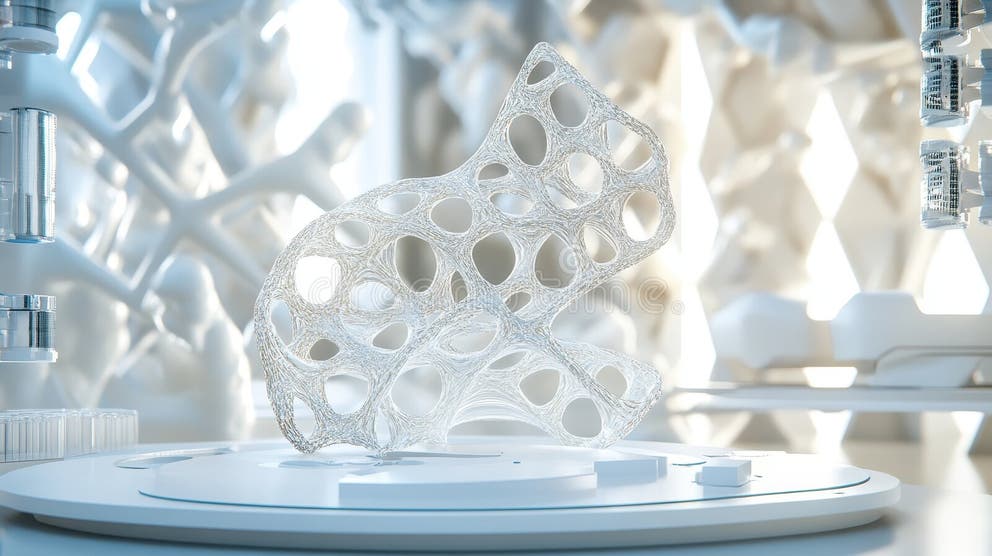 Complex 3D Shapes Made from Programmable DNA Origami Structures Stock ...