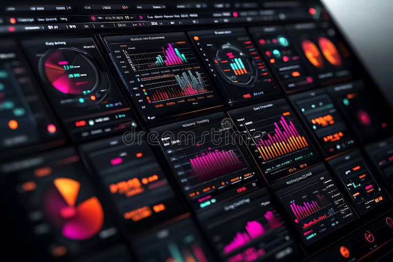 Complex Data Visualization Dashboard with Interactive Charts and Graphs ...