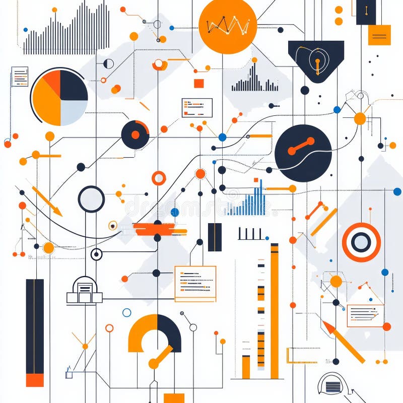 Complex Data Visualization with Graphs and Charts in Modern Design ...