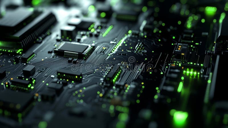 The Complex Design of Technology is Underscored by a Detailed Close-up ...