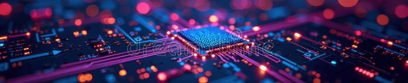 Complex Digital Circuit Structure, Business Tech Backdrop, Circuitry ...