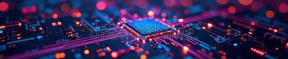 Complex Digital Circuit Structure, Business Tech Backdrop, Circuitry ...