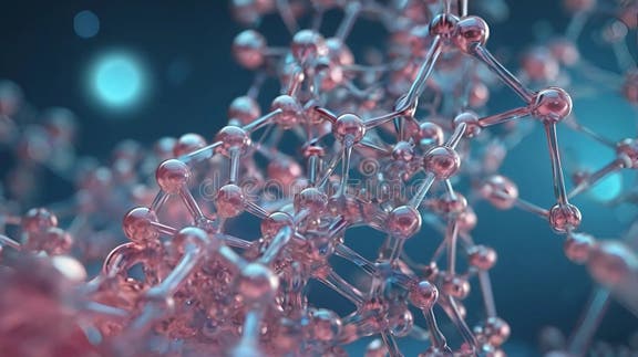 Futuristic DNA Code Visualization in a Digital Matrix Stock Photo ...