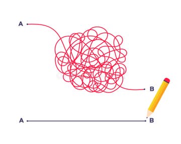 Complex To Simple Icon Stock Illustrations – 534 Complex To Simple Icon ...