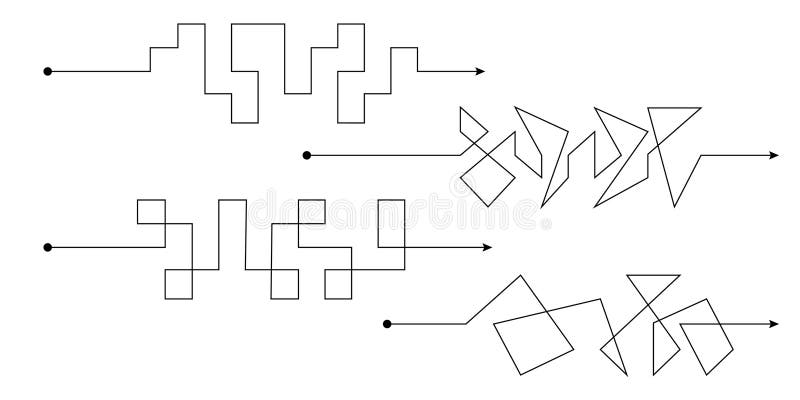 Complex Easy Simple Way from Start To Idea. Chaos Simplifying, Problem ...