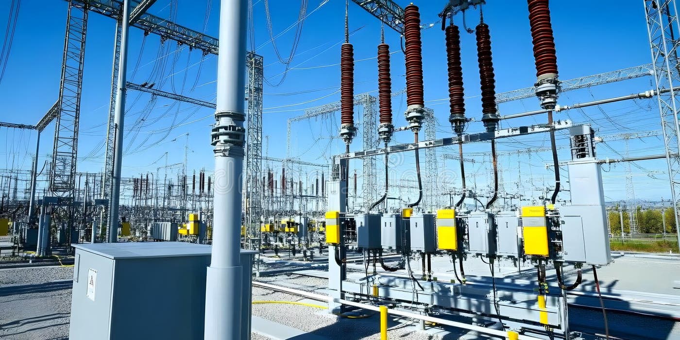 Substation Transformers Stock Illustrations – 75 Substation ...