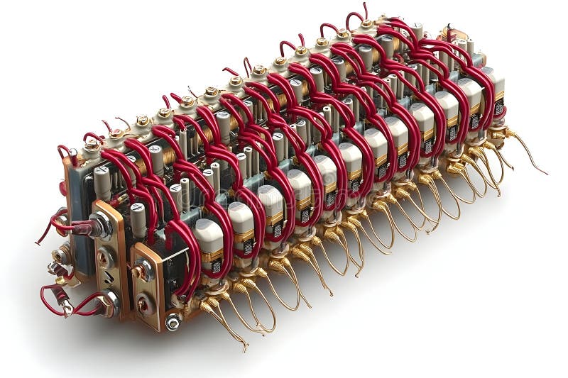 AI-Generated Electronic Component Stock Illustration - Illustration of ...