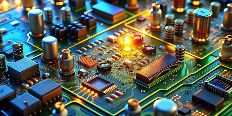 Complex Electronics Circuit Diagram a Detailed Blueprint for ...