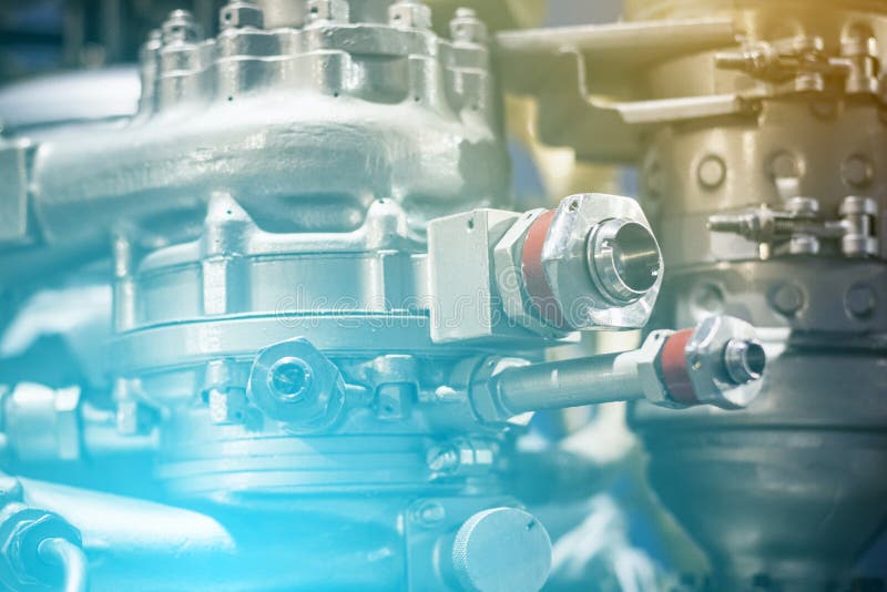 Complex Engineering System Background. Stock Image - Image of mechanic ...