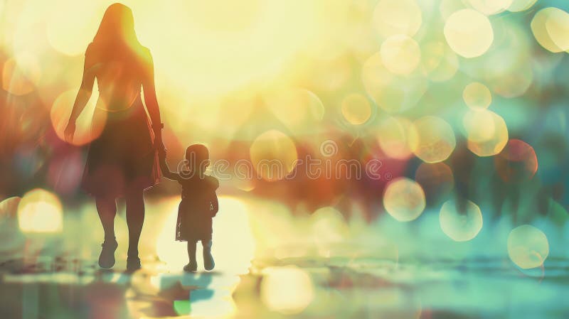 Complex Family Dynamics: Blurred Bonds Stock Photo - Image of emotional ...