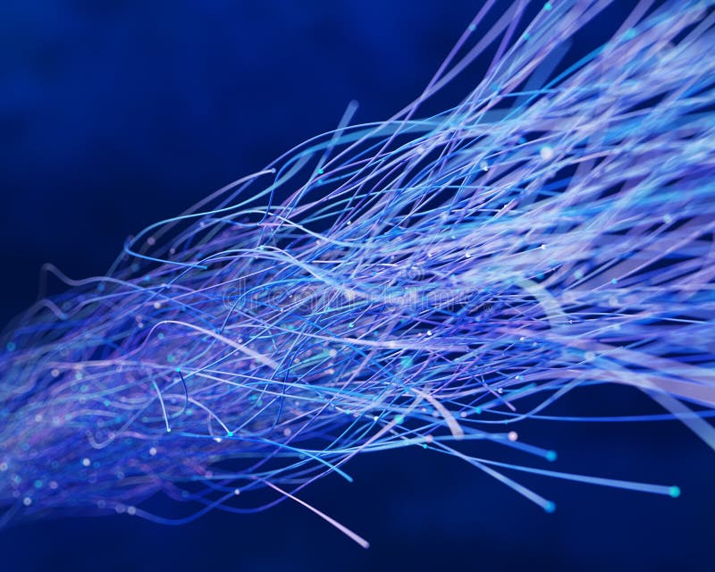 Optical fiber stock image. Image of concept, information - 11079209