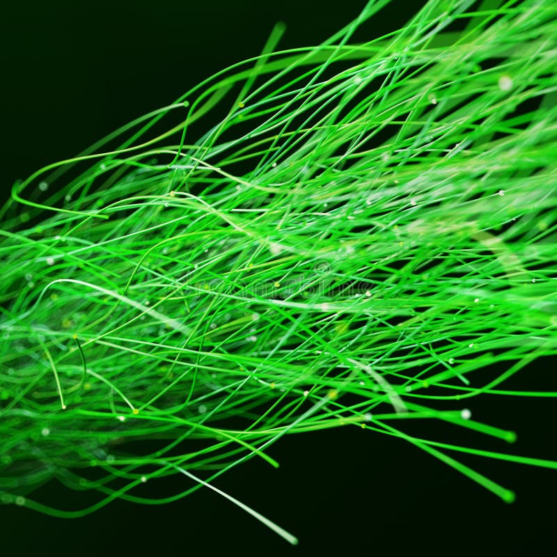 Complex fiberoptics cables stock image. Image of light - 36908881