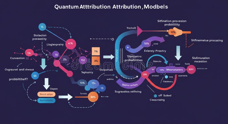 Quantum Attribution Models Stock Illustrations – 1 Quantum Attribution ...