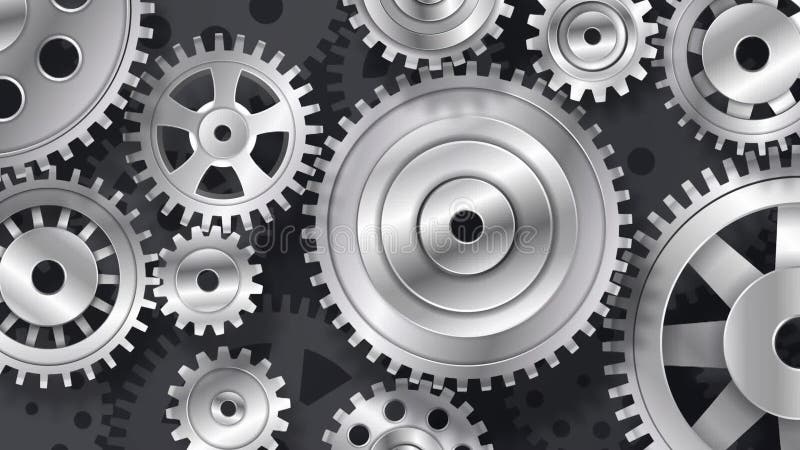 Complex gear mechanism stock video. Video of mechanism - 279950341