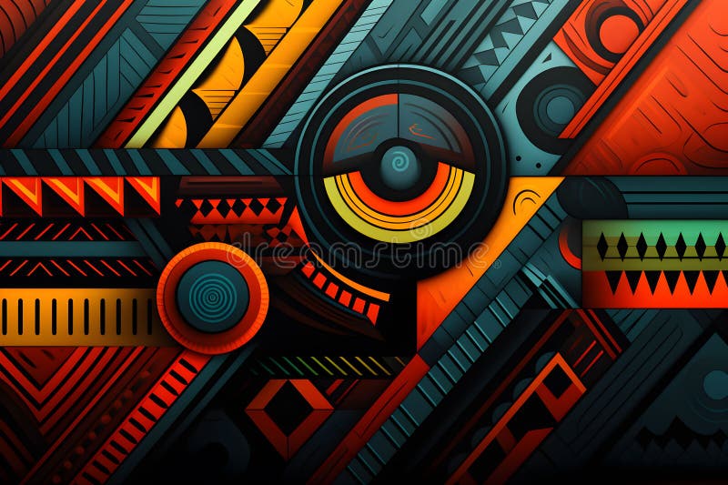 Complex Geometric Arrangement, with Bright Colors, Backgrounds ...