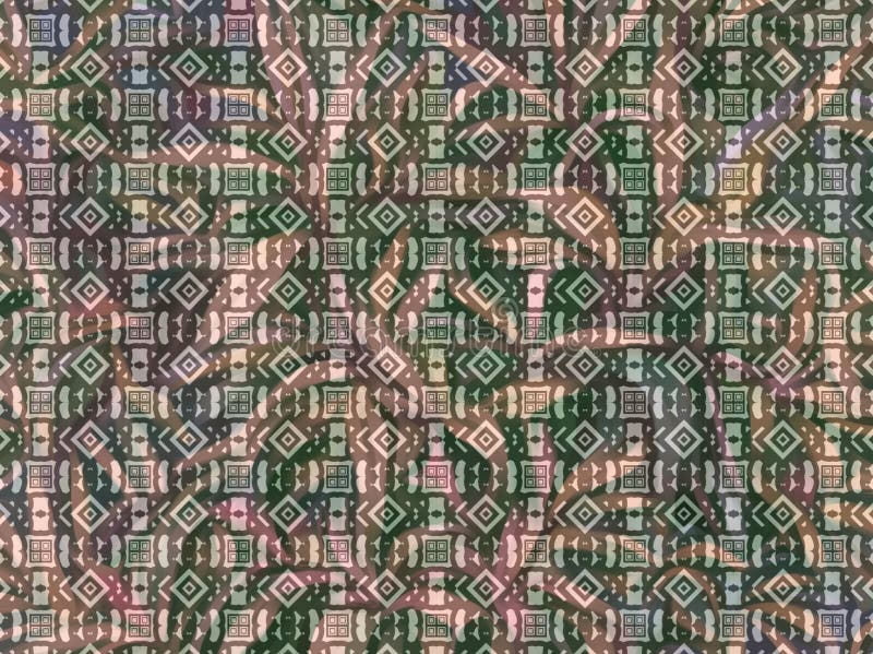 A Complex Geometric Pattern Stock Photo - Image of earthy, flooring ...