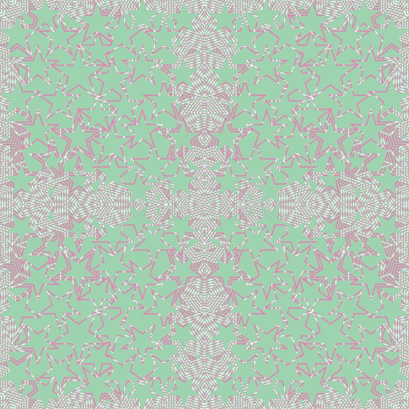 Complex Geometric Pattern of Lines, Star and Trigonometric Shapes ...