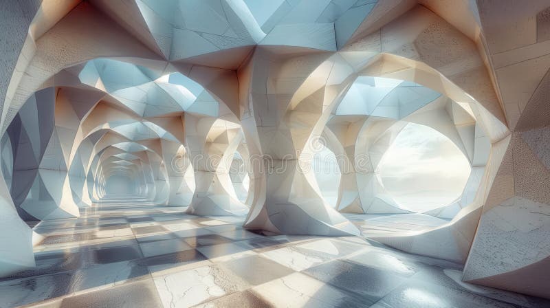 A Complex Geometric Structure with Multiple Dimensions and Perspectives ...