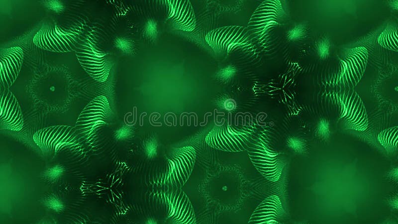 Complex Green Composition of Particles that Form Cells. 3d Looped ...