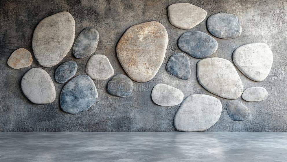 A Complex Grid is Formed by Subtle Grayscale Interlocking Circles, Tone ...