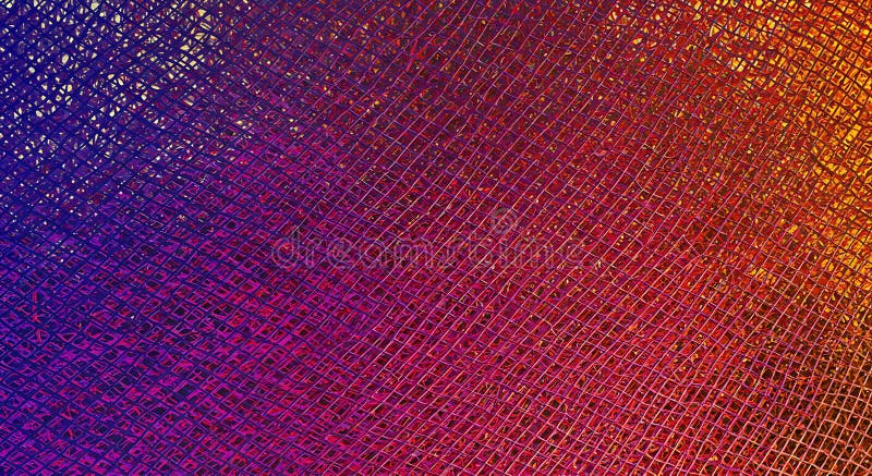 A Complex Grid Pattern Forms an Abstract Background, Featuring an ...